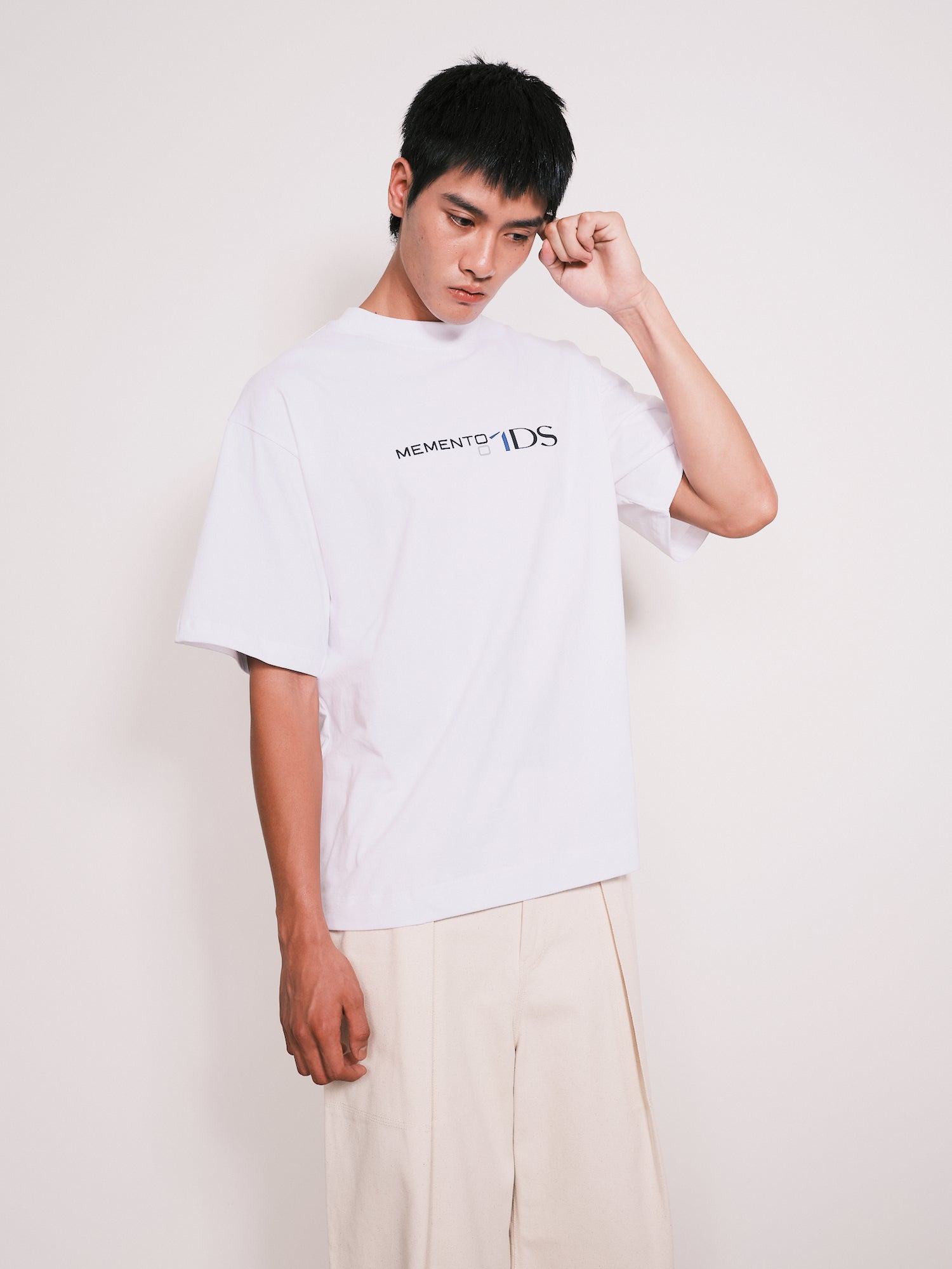 1dyLL / 10SS MEMENTO BOXY TEE White - Road Sign