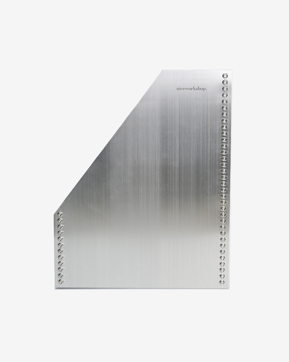 niceworkshop. / Bolt File Box (Type 1) Silver - Road Sign