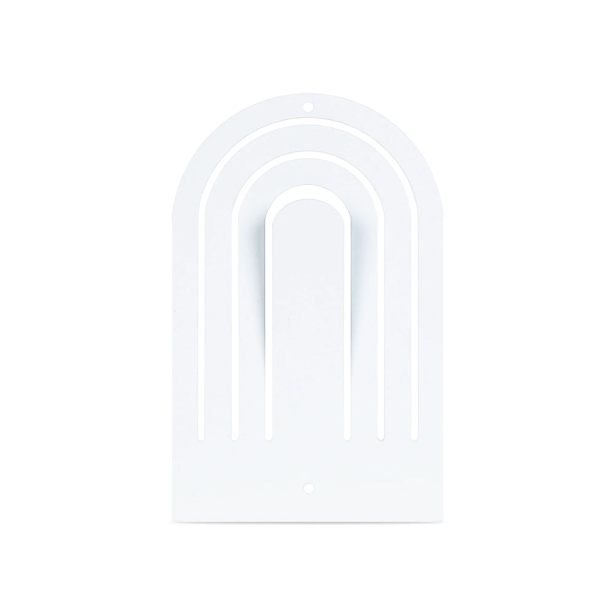 CURVES HOME / Archway Wall Hook White - Road Sign