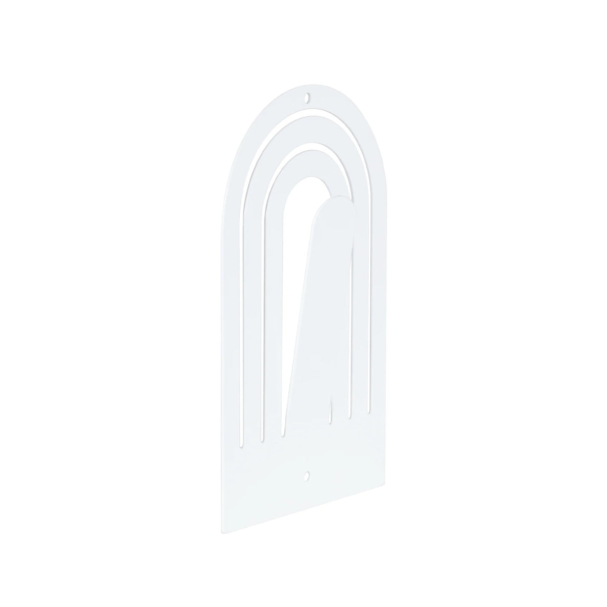 CURVES HOME / Archway Wall Hook White - Road Sign