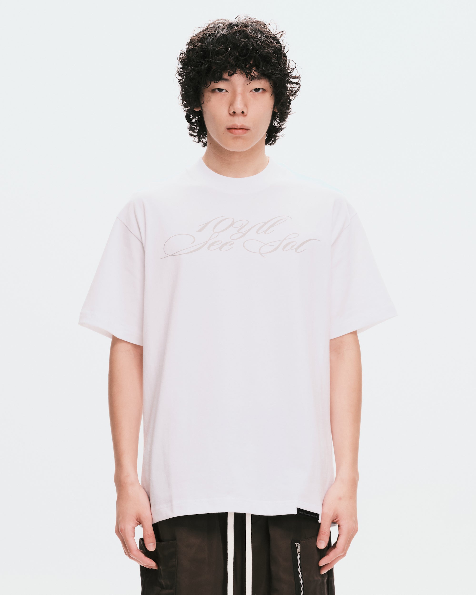 1dyLL / 10SS Cursive Logo Slim Tee - Road Sign