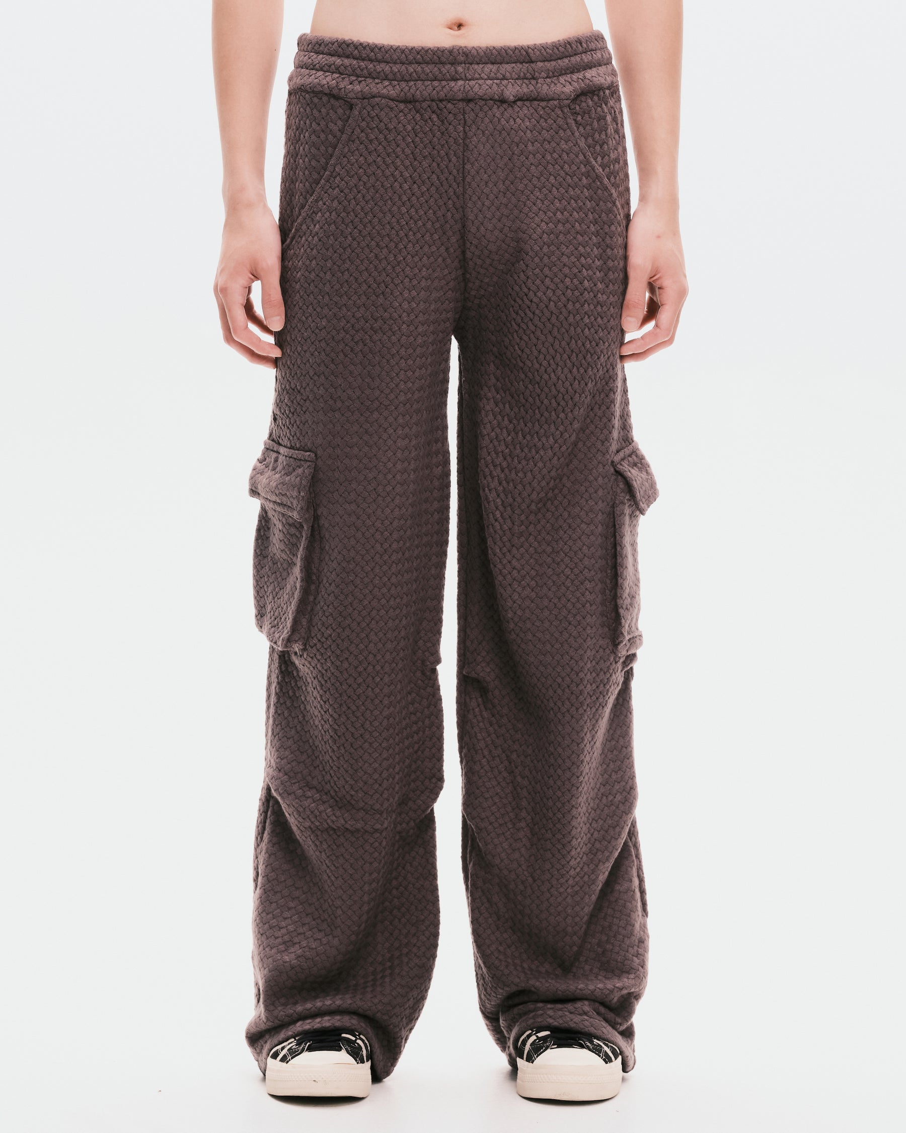 ISA BOULDER / Chevron Trousers Deep Purple - Road Sign