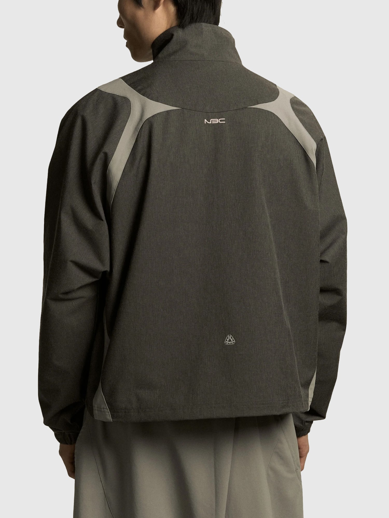 NAMESAKE / Newman Half Zip Sweater Ash Grey - Road Sign