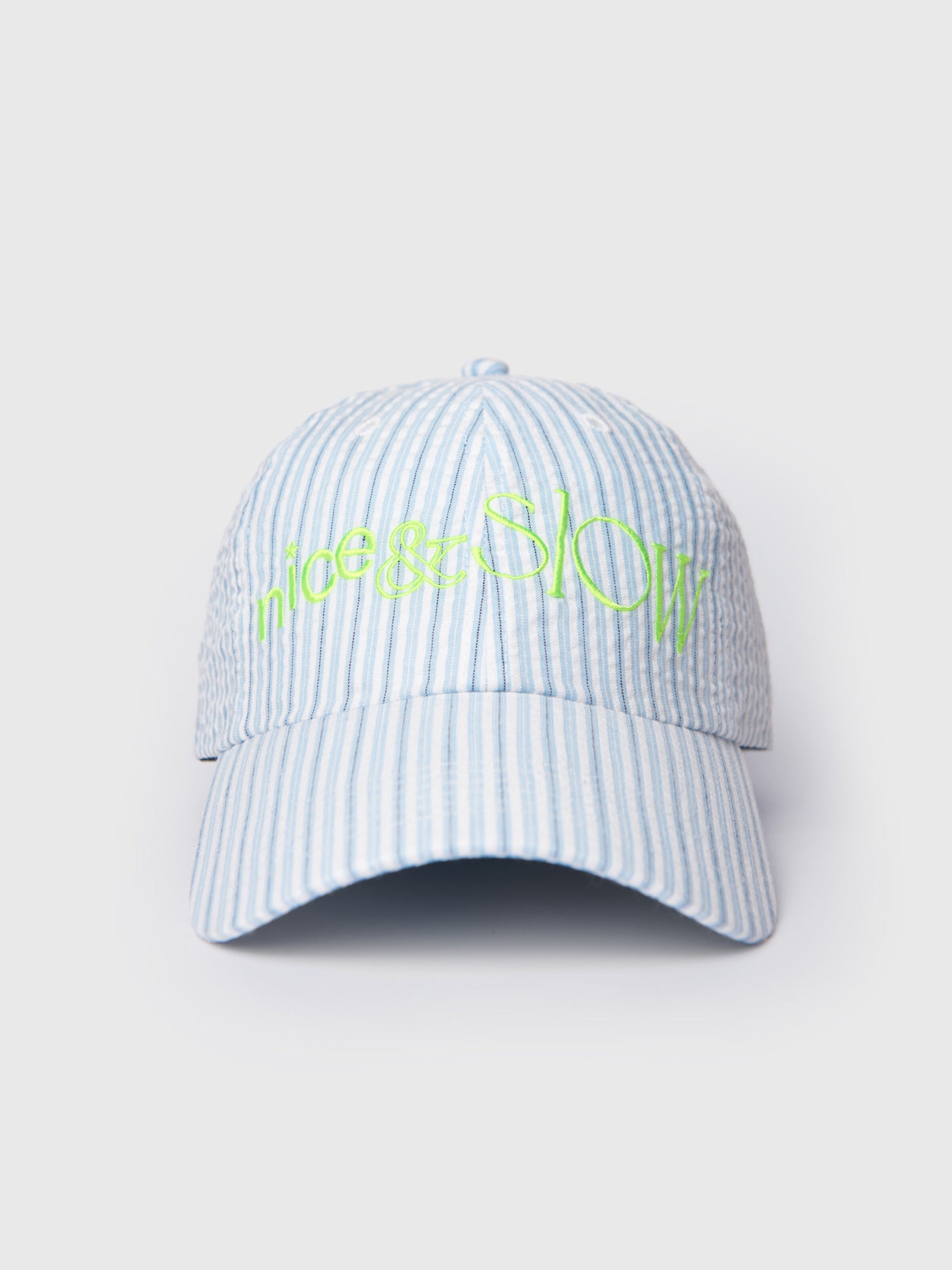 ILLAY STUDIO / Nice&Slow Cap Blue Stripe - Road Sign