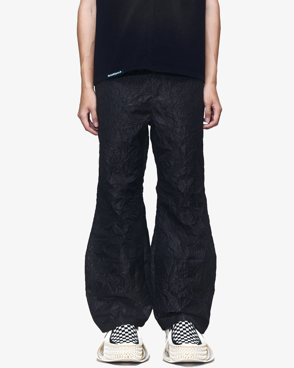 NAMESAKE / Ricky Embroidered Hourglass Trousers - Road Sign